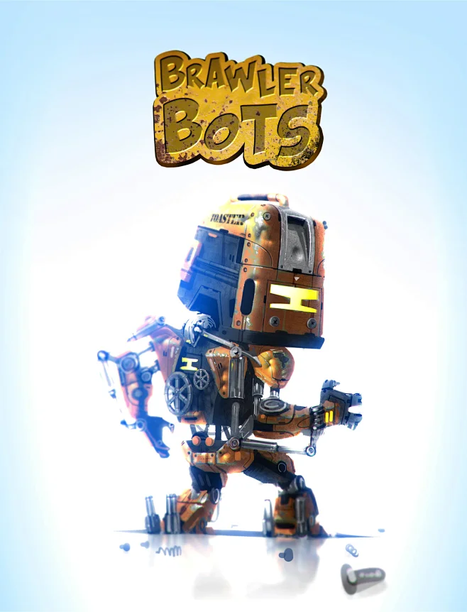 Brawler Bots, Matt Tkocz : Brawler Bots by Matt Tkocz on ArtStation.-花瓣网