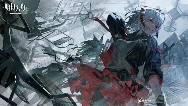 画师Rolua 画面有张力 视觉冲击强 有故事感