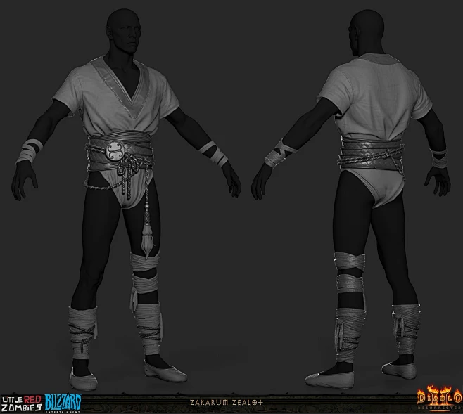 Diablo II: Resurrected - Zakarum Zealot-花瓣网