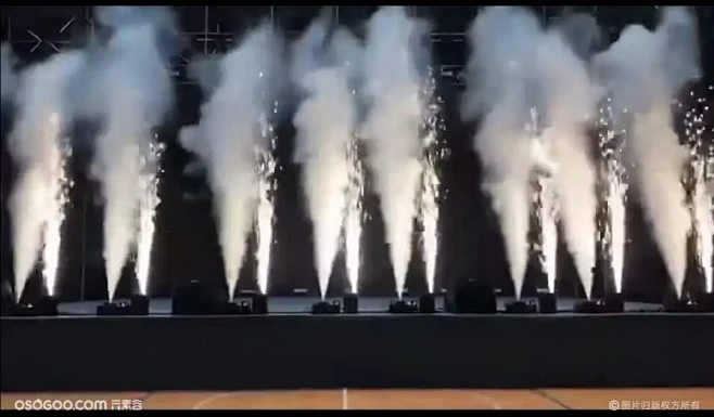 冷烟花喷花机启动道具租赁中心-花瓣网