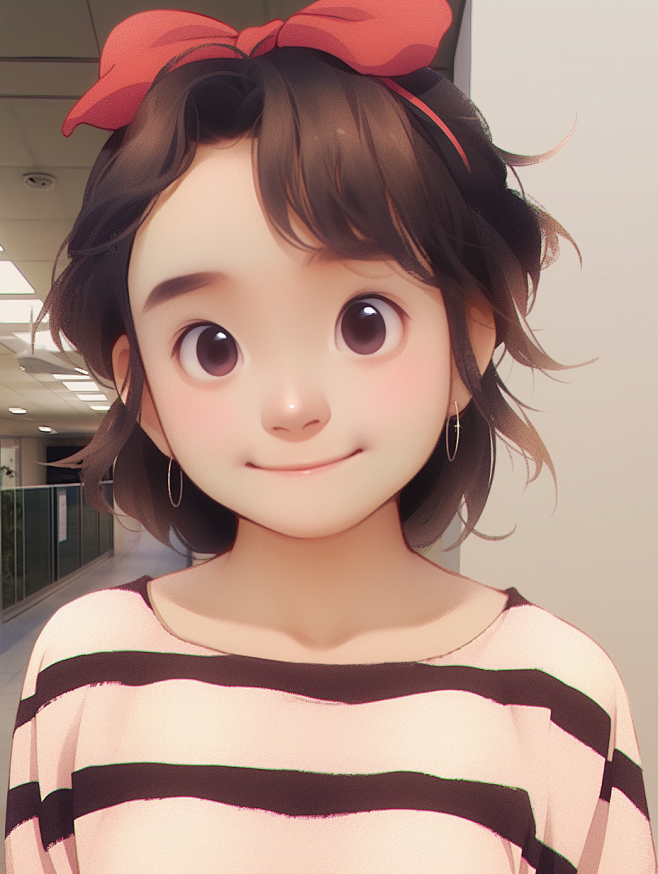 flora_A_girl_simple_and_elegant_style_soft_edges_lively_facial ...