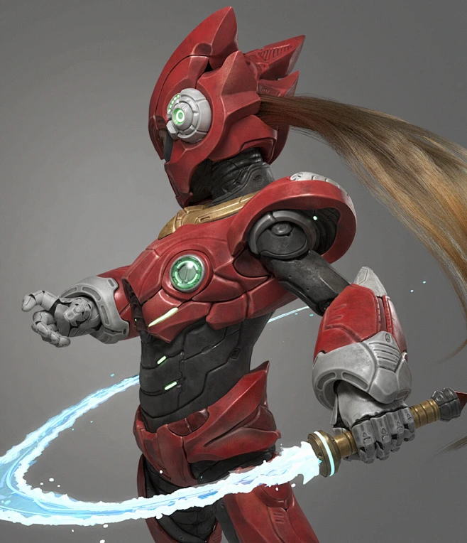 Zero, Tiago Rios : I always liked zero's design, as a fan of megaman x ...