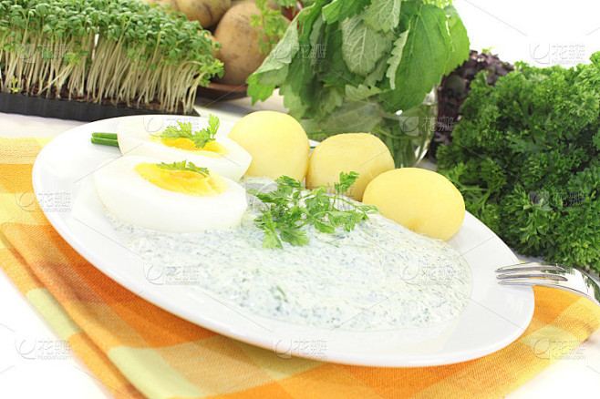 法兰克福绿汁配水芹