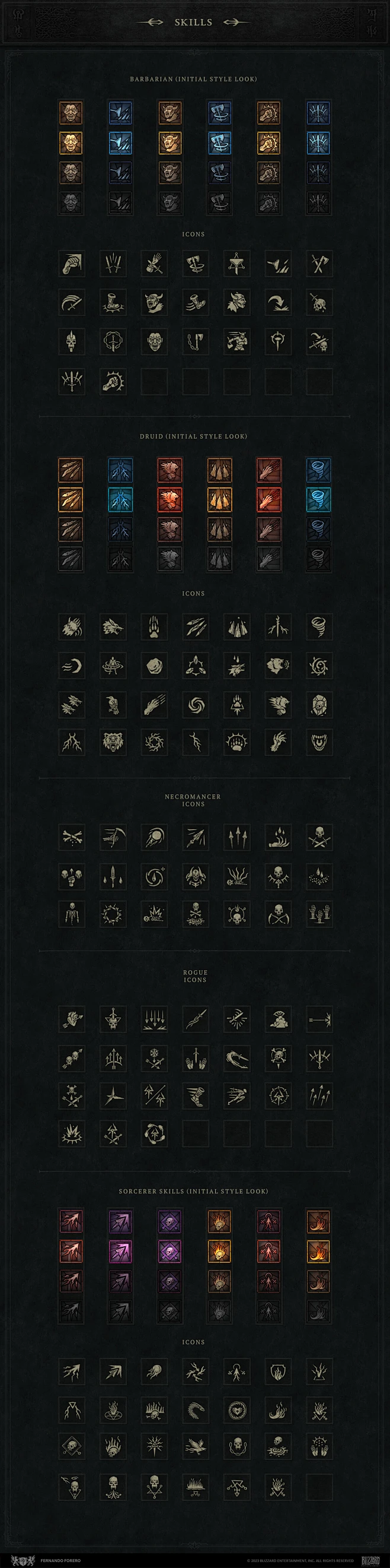 DIABLO IV: ICONOGRAPHY & GRAPHICS-花瓣网