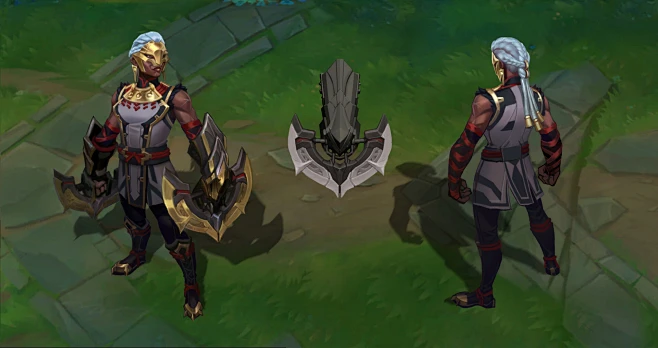 League of Legends: Wild Rift Arcane Iron Will Ambessa 双城之战2安蓓萨-花瓣网
