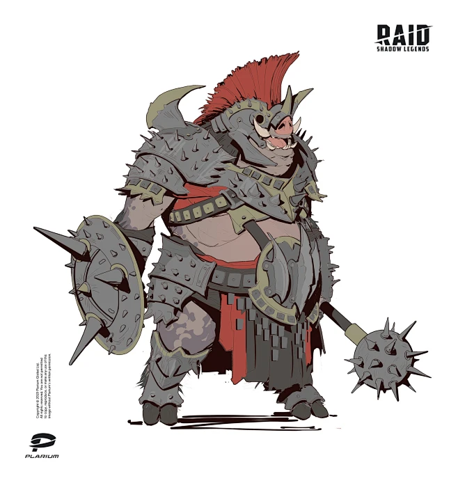 RAID: Shadow Legends, Plarium Ukraine : Character concept art for RAID ...