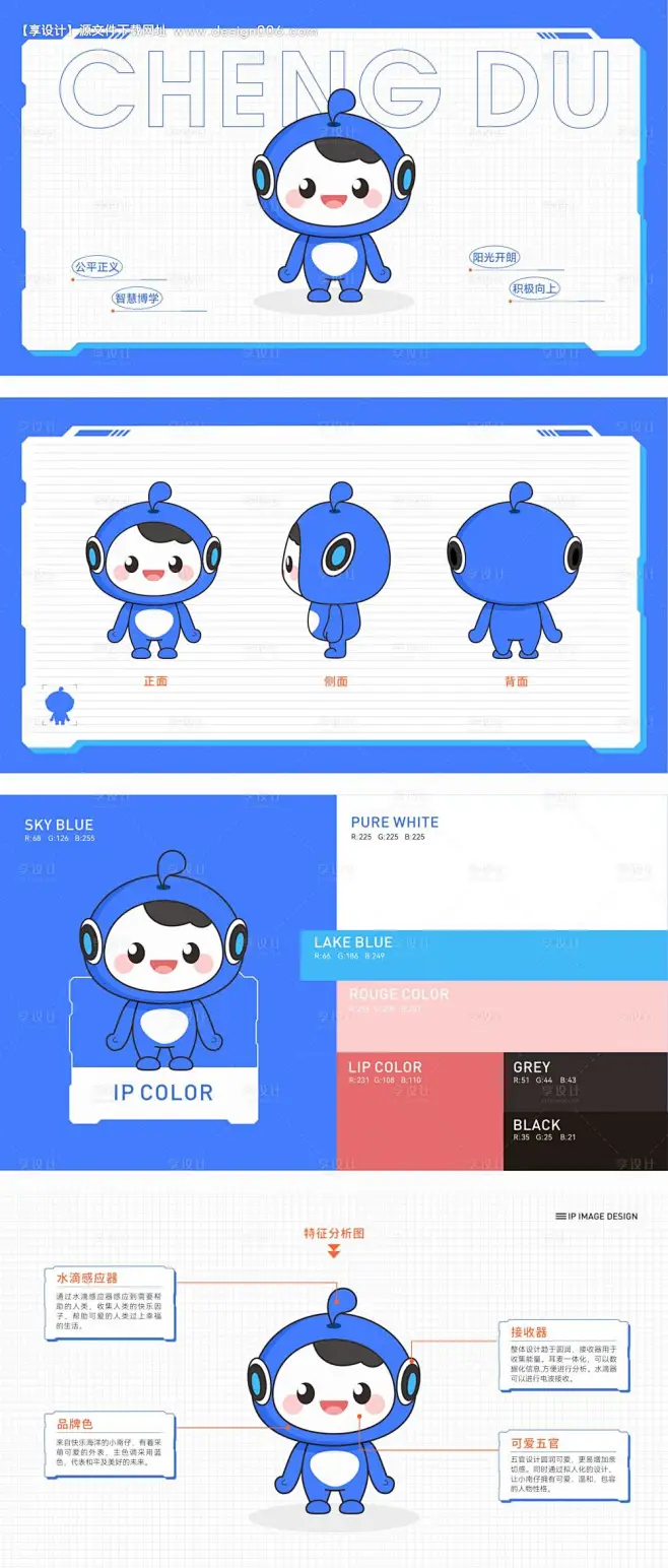 源文件下载【企业文化科技感IP形象人物矢量】编号：66470029613702639-花瓣网