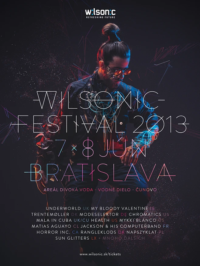 WILSONIC FESTIVAL 2013 Campaign & Short Movie on Behance (1240×1653)图片 ...