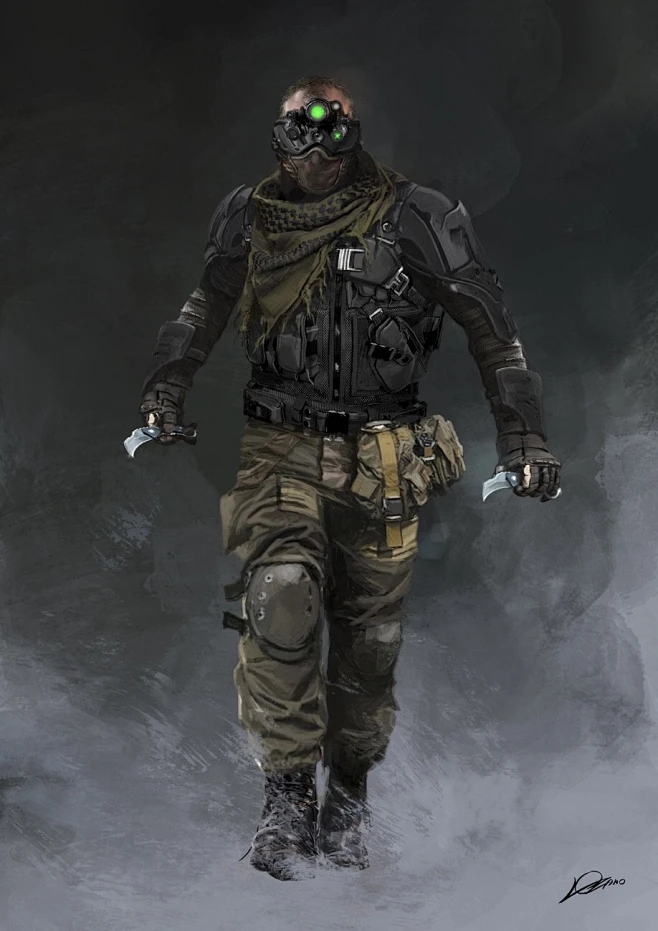 BLAQUESMITH!, Alexander Lozano : ...character design for the tim miller ...