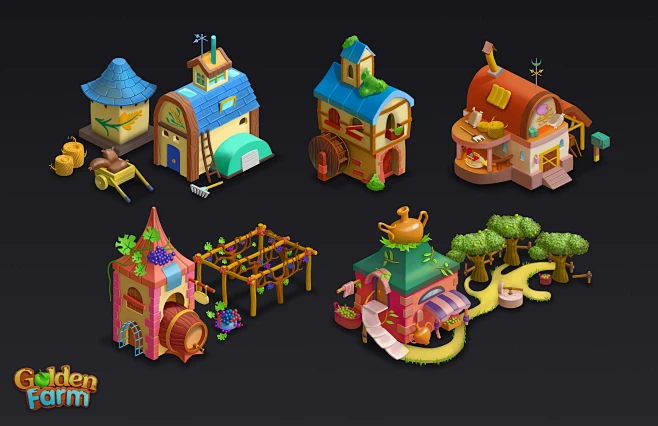 Environment objects, Olga Ivanova : Here are the environment objects ...