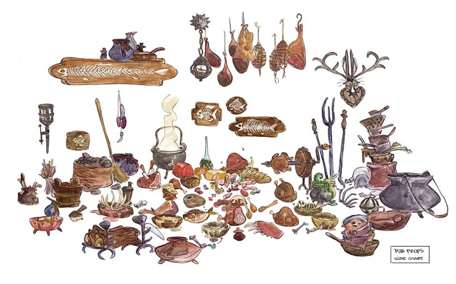 Tangled (2010) - Visual Development: Props : © Walt Disney Studios ...