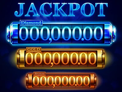 Jackpot screens game art graphic design game design diamond gold coins ...