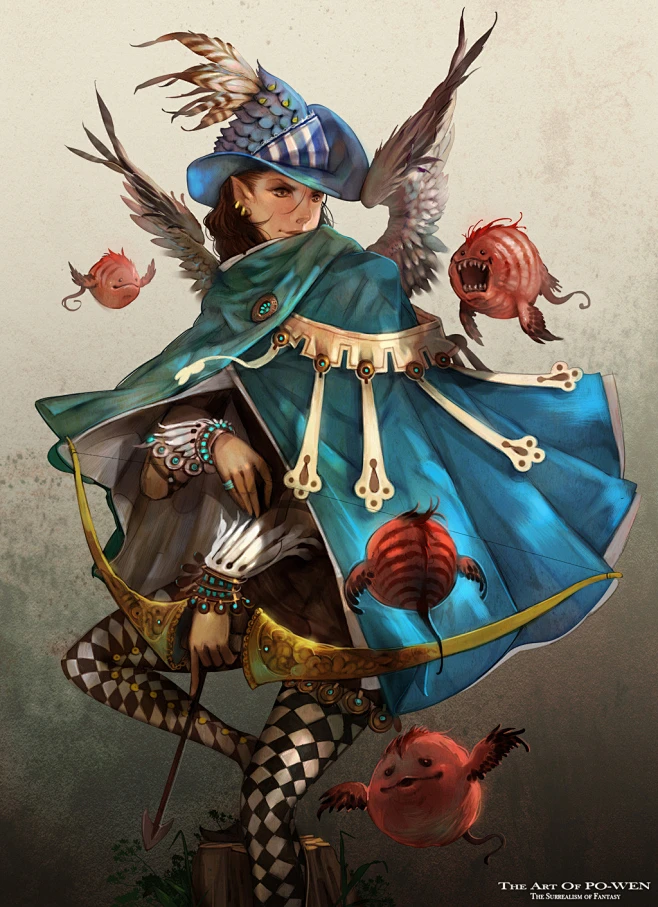 The Art Of PO-WEN-13-花瓣网