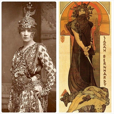 Sarah Bernhardt & Medee, 1898.jpg (440×440)