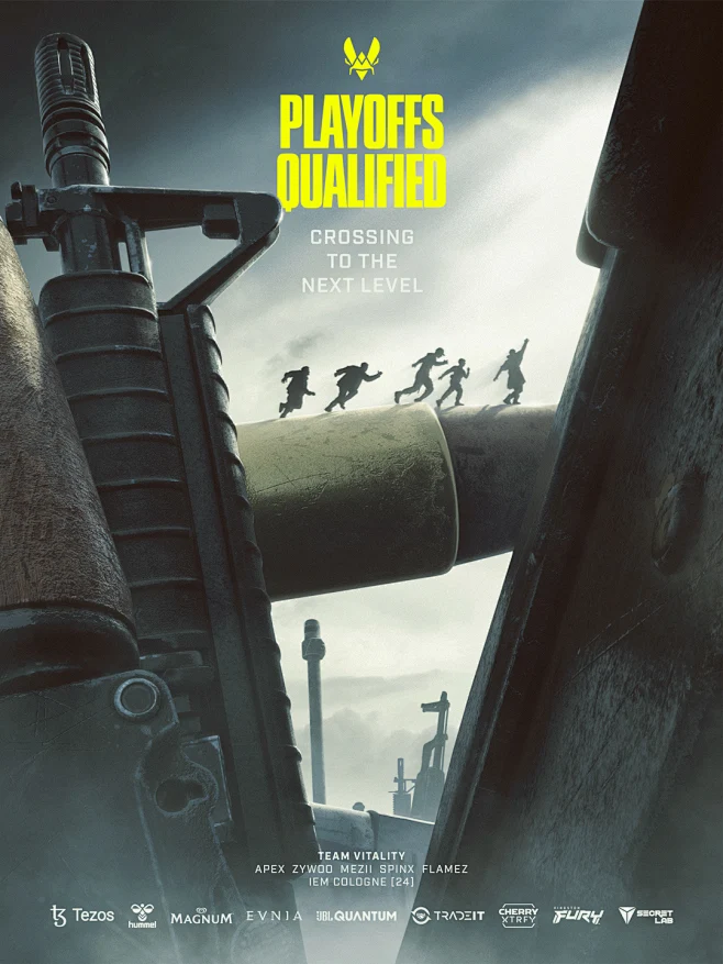 Team VITALITY | CS2 Matchday designs :: Behance-花瓣网