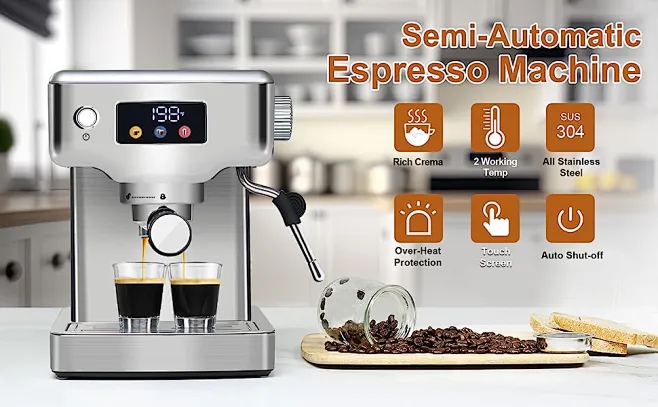 Espresso machine banner-花瓣网