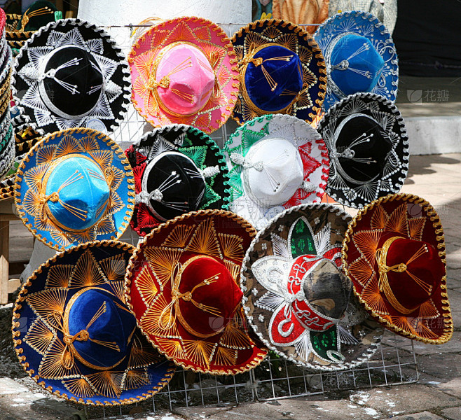 传统的墨西哥帽子