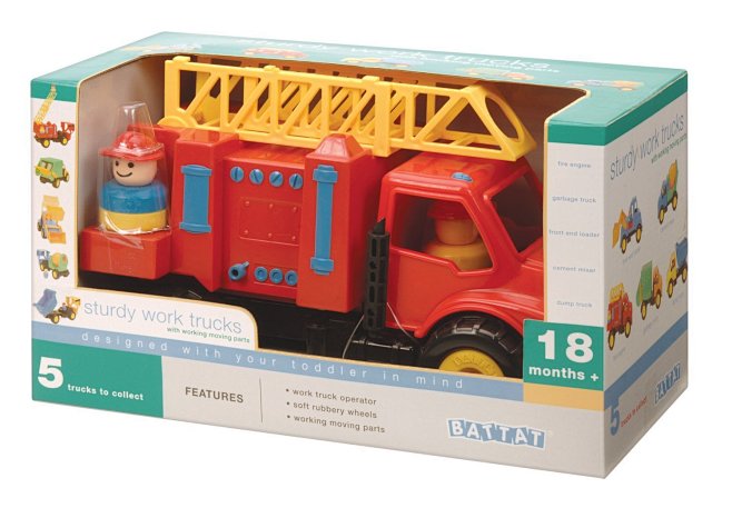 Amazon.com: Battat Fire Engine: Toys & Games