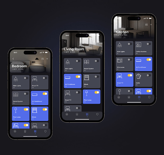 Smart Home App概念设计 - 视觉同盟(VisionUnion.com)