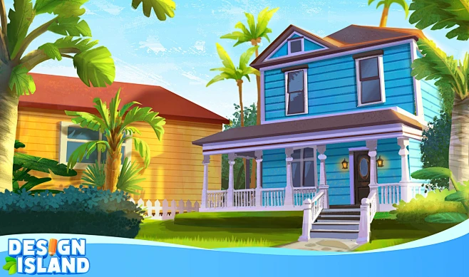 Game：DESIGN ISLAND-花瓣网