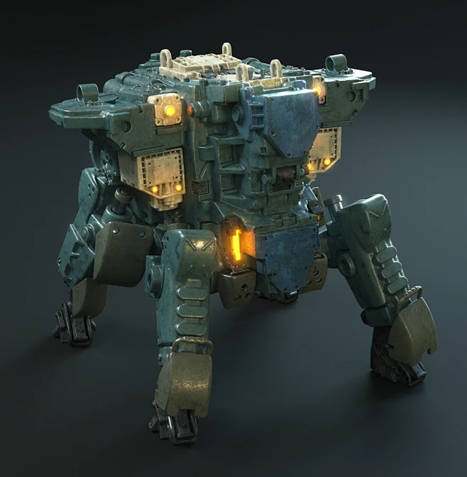 Tomi Väisänen：由Chocolatesoop工作室在Instagram上发起的“机器人大游行（March of Robots ...