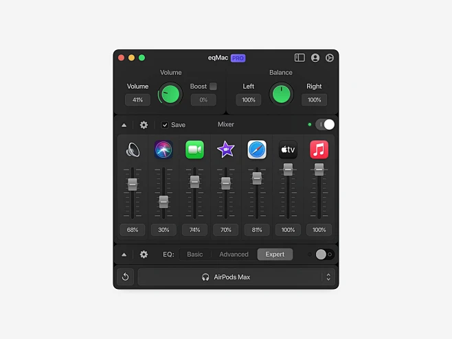 eqMac | System Audio processing app audio app audio processing audio tool equalizer app mac os ...
