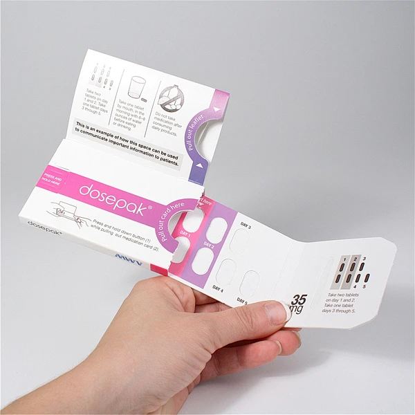 Healthcare Packaging : Unit-dose adherence packaging graphics branded ...