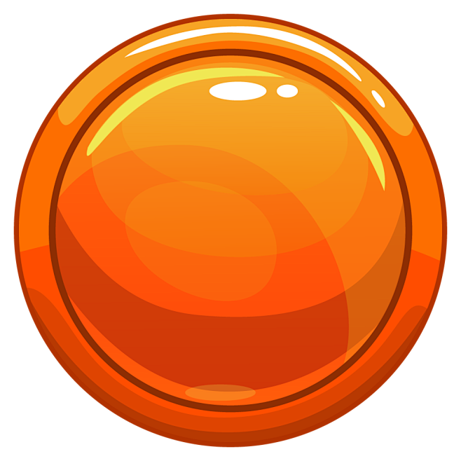 卡通按钮边框素材