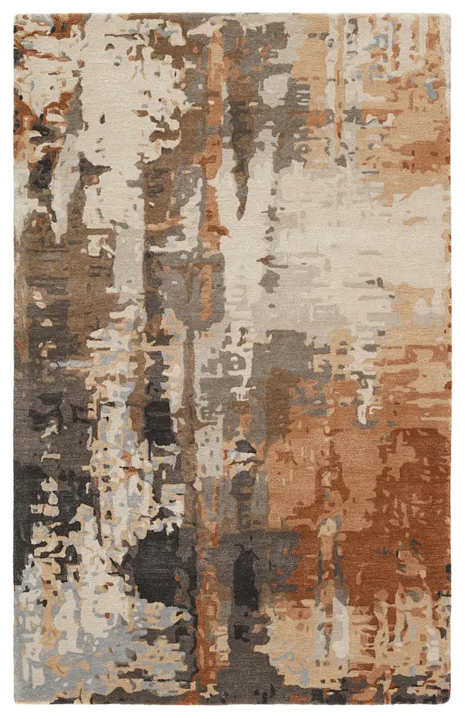Genesis Matcha Hand Tufted Gray & Tan Rug : With a whimsical spirit and ...