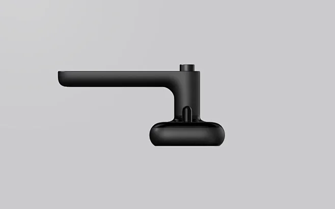 door lock Geometric shape No edges smart door lock-花瓣网