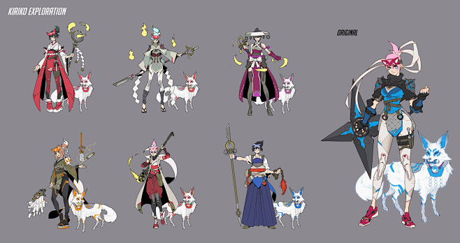 Kiriko Concept Art