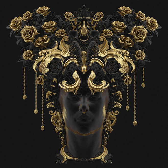 Billelis_Carpe_Noctem_Godess_Totem_Tattoo_illustration