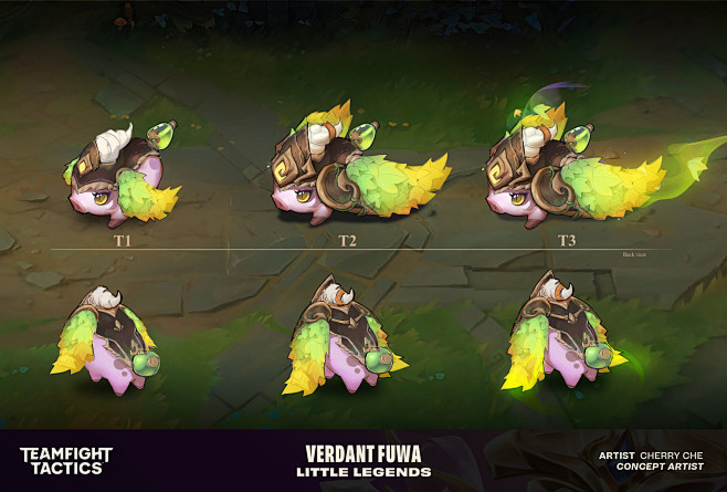 Set 5.5 Order Fuwa, Cherry CHE : LL Order Fuwa/Verdant Fuwa/Chaos Fuwa ...