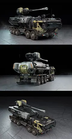 SciFi Heavy Tank - MK4-花瓣网