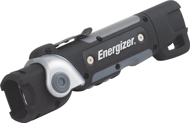 Amazon.com: Energizer Hard Case Professional Swivel Head Flashlight ...
