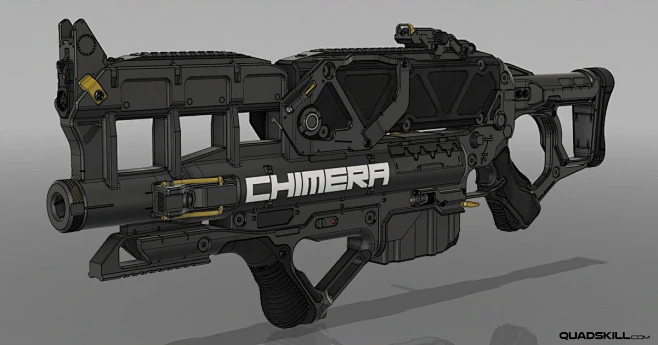 ArtStation - CHIMERA_AR, Quad Skill-花瓣网