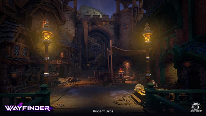 {游戏系列} 美国 WAYFINDER 寻路者（UI,角色，场景）图片_WAYFINDER 寻路者图片素材-花瓣网