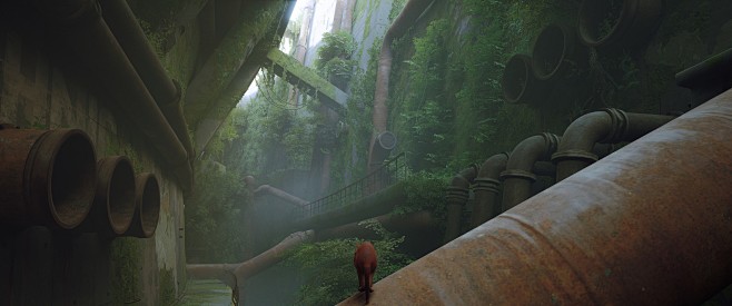 120+《Stray》游戏场景截图