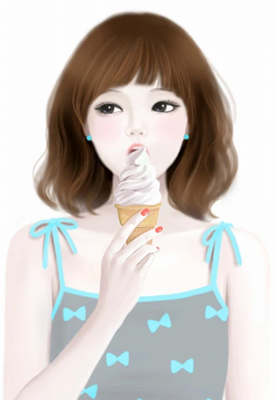 #插画# #手绘# enakei图片_插画——韩国Enakei/Jennie图片素材-花瓣网