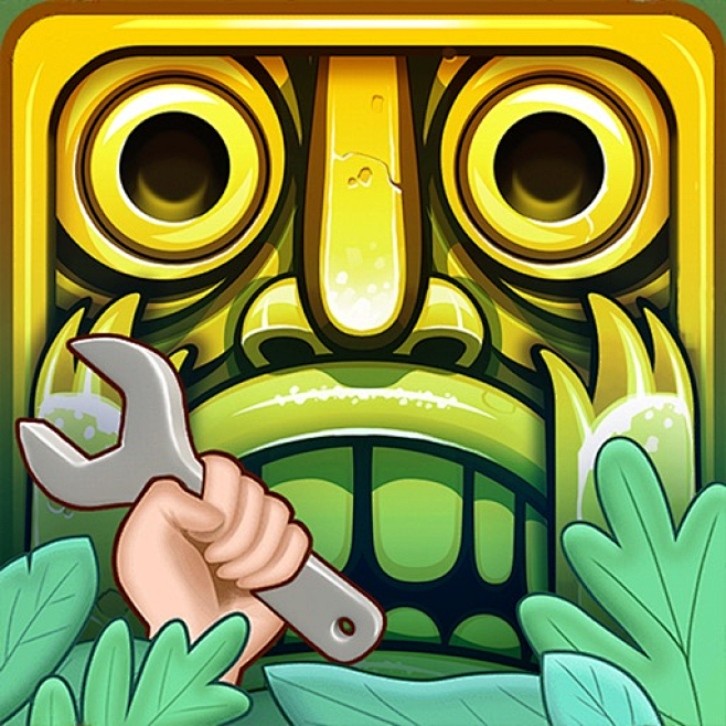 神庙逃亡2【游戏图标 Game Logo icon】@ANNRAY!