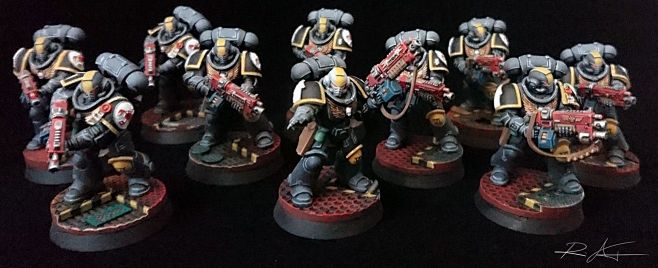 Red Scorpions Primaris Intercessors by kielari o