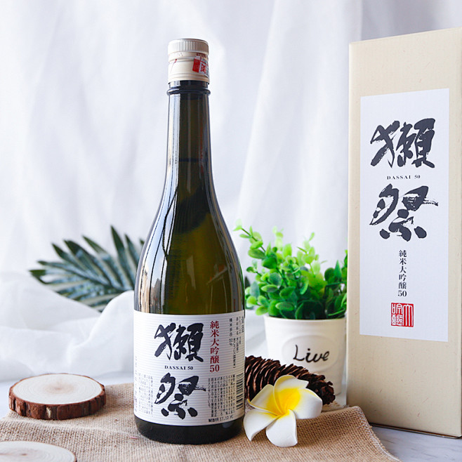 獭祭 日本原装进口洋酒 日式清酒 纯米大吟酿45 獭祭清酒 720ml-tmall.com天猫