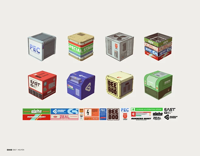 City Blocks :: Behance-花瓣网