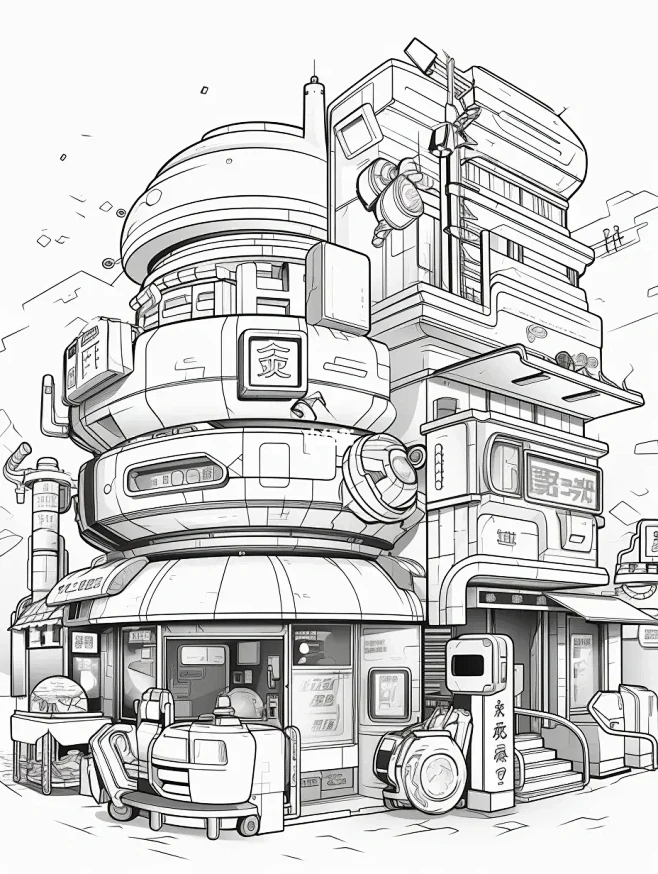 AI绘画｜MJ结合SD｜线稿转3d，附教程