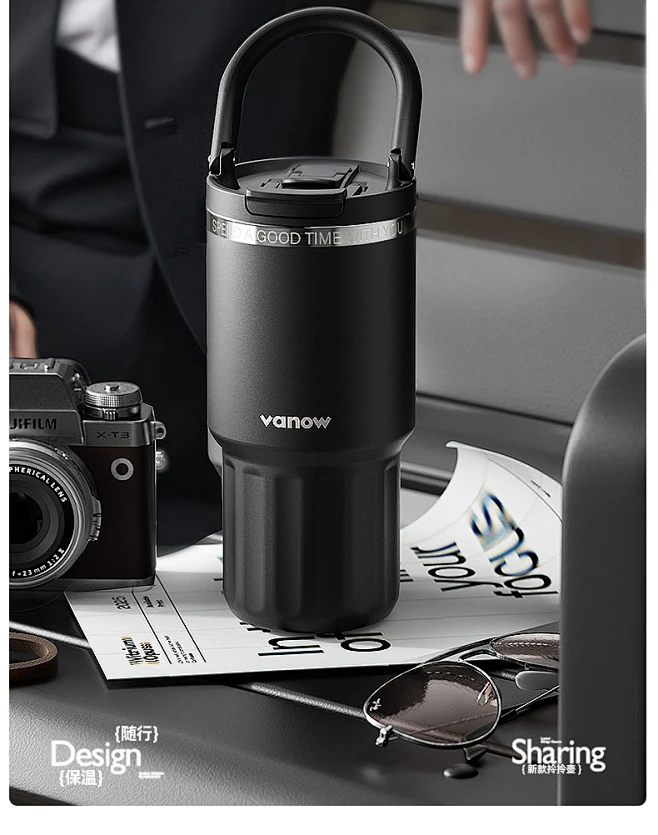 Vanow吸管保温杯大容量新款男女生车载便携保冷高颜值随行水杯子-tmall.com天猫-花瓣网