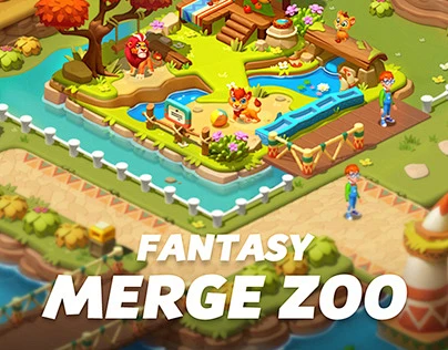 Merge Zoo-Lion park design-花瓣网