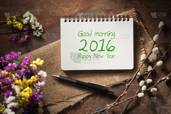 Notepad with message