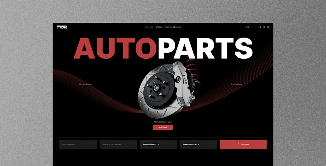 spare parts e-commerce Auto Shop Logo Design brand identity Car spare ...