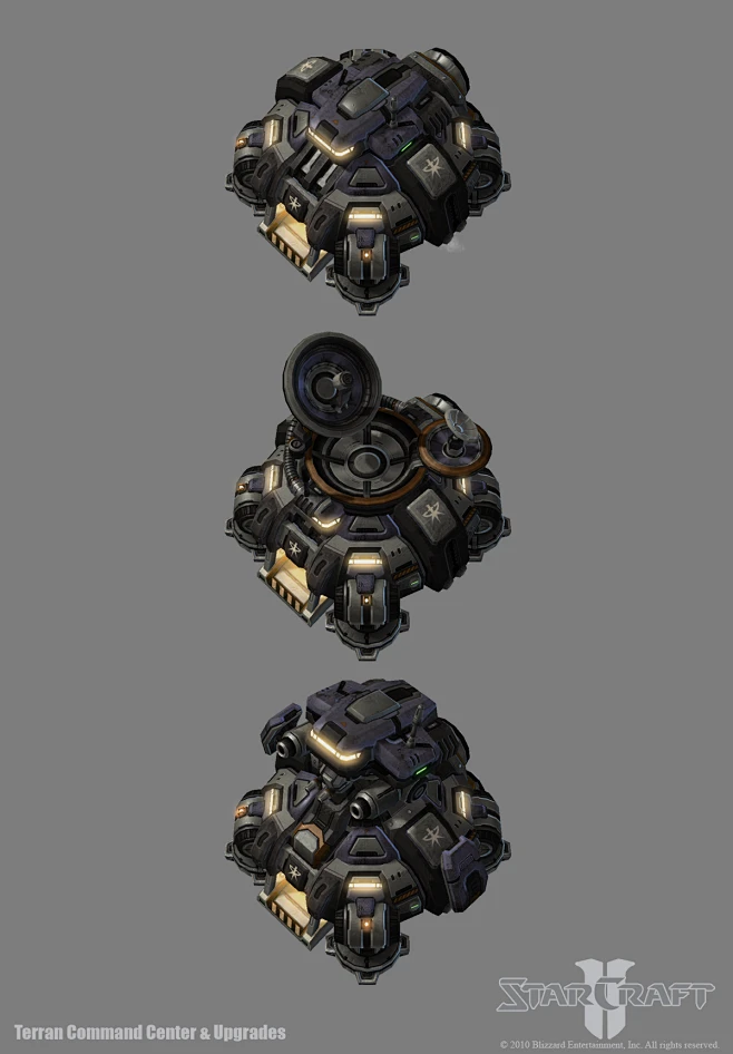 SC2: Terran Command Center by *PhillGonzo on deviantART图片_科幻图片素材-花瓣网