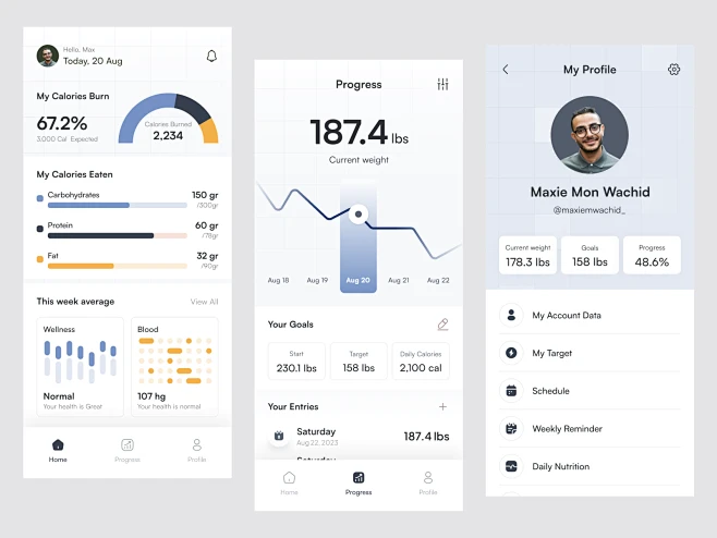 OnTrek - Health Track Exploration by Firdaus Nur Wachid for 10am Studio ...